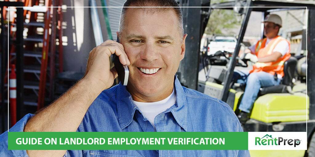 Landlord Employment Verification (video shows how to call)