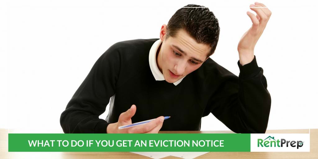 What To Do When You Get An Eviction Notice RentPrep