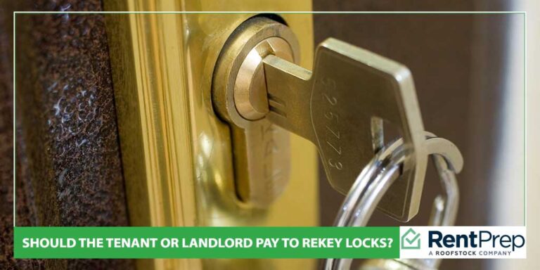Should the Tenant or the Landlord Pay to Rekey Locks