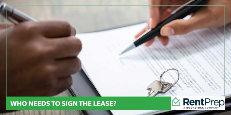 Lease Signings: Who Should Be There & Why Should They Sign?