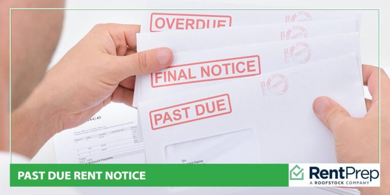 Past Due Rent Notice: Forms for Landlords