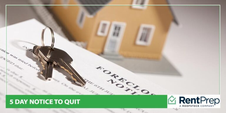 5 Day Notice To Quit Template (Comprehensive Landlord Guide)