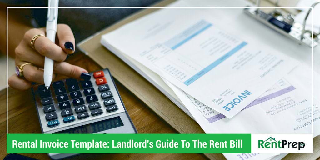 Rental Invoice/Rental Bill Template: Forms for Landlords