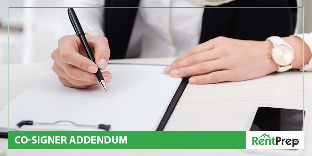 Co-Signer Addendum Template: Rent Protection With One Form