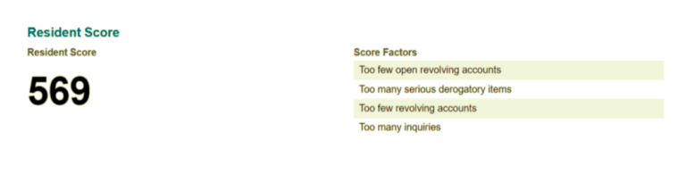 Sample Tenant Screening Report (full credit vs. background) | RentPrep